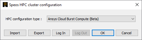Accessing Ansys Cloud Burst Compute