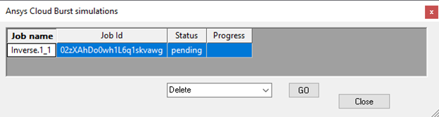Monitoring and Interacting with a Simulation Job