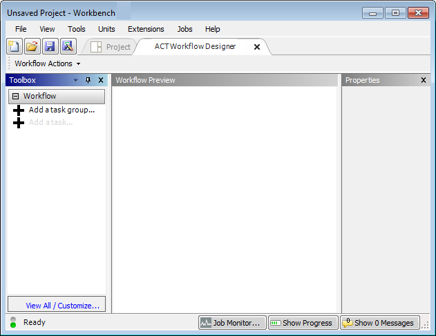 ACT Workflow Designer