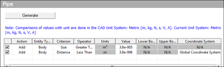 Adding New Criteria to the Named Selection Worksheet