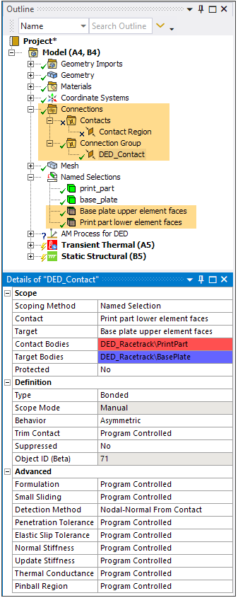 3.7. Wizard Step 3 - Generate Mesh and Create Contact Connections