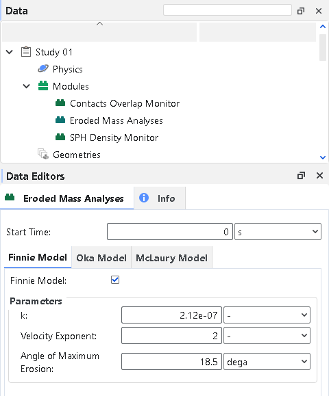Chapter 12: Erosion Model Module