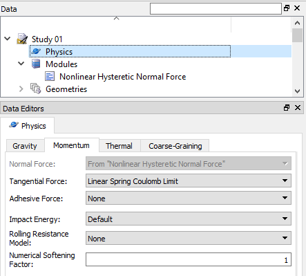 Chapter 26: Nonlinear Hysteretic Normal Force Module