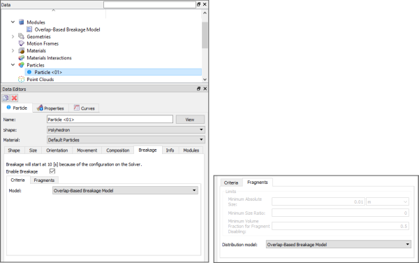 Chapter 31: Overlap-Based Breakage Model Module
