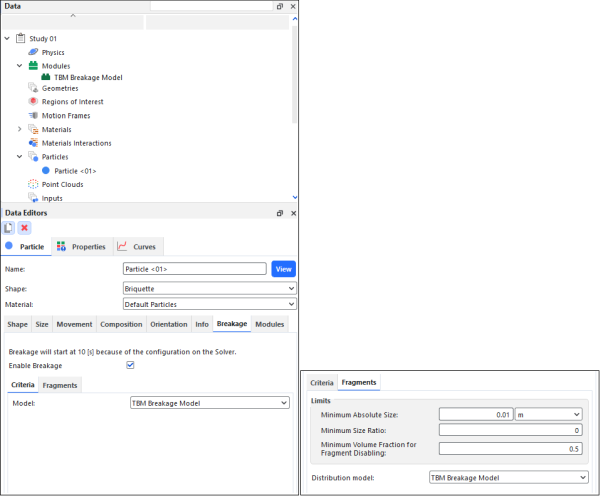 Chapter 42: TBM Breakage Model Module
