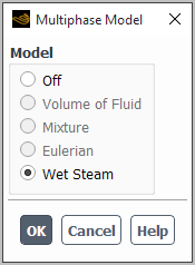 27.7. Setting Up the Wet Steam Model