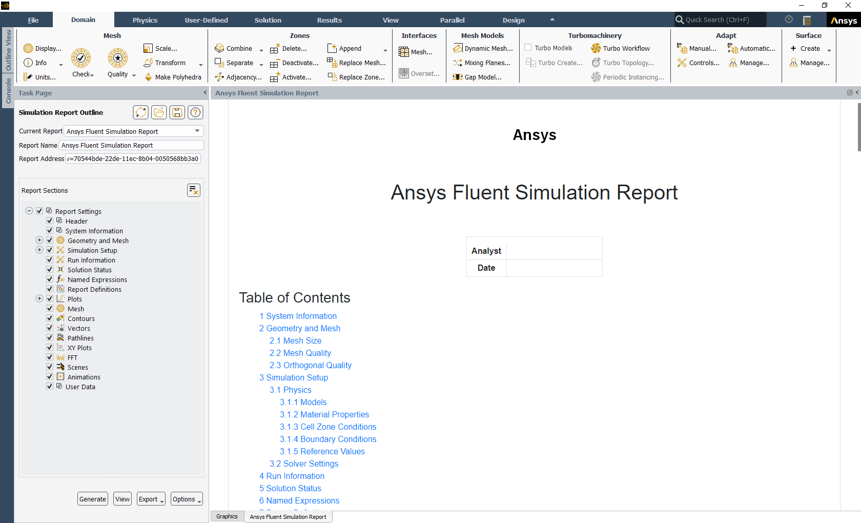 46.3. Generating Simulation Reports