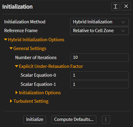 4.6. Initializing the Solution