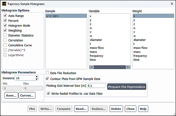 13.12. Radial Profiles from DPM Sampling