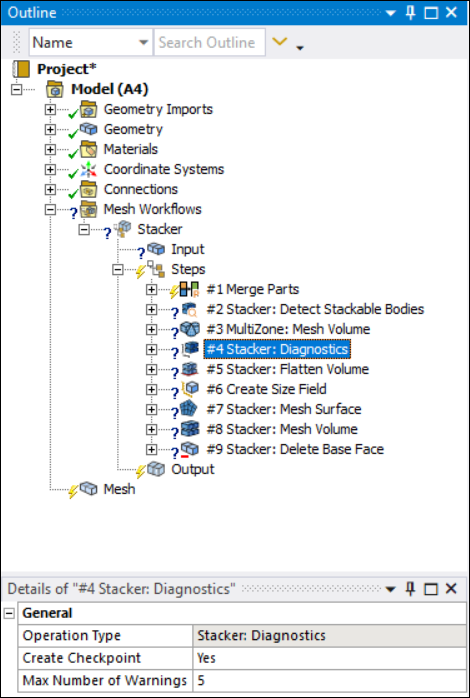 29. Stacker: Diagnostics