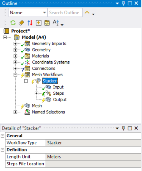 4. Stacker Mesh Workflow