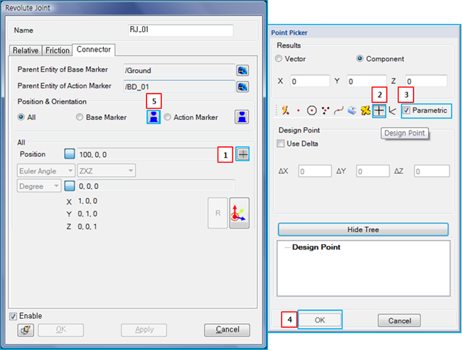 833 Parameterization Using Design Points 1330