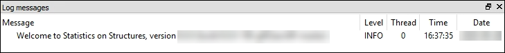 Log Messages Window