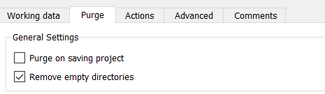 Changing Project-Specific Settings