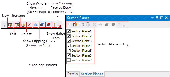 2.28.11. Creating Section Planes
